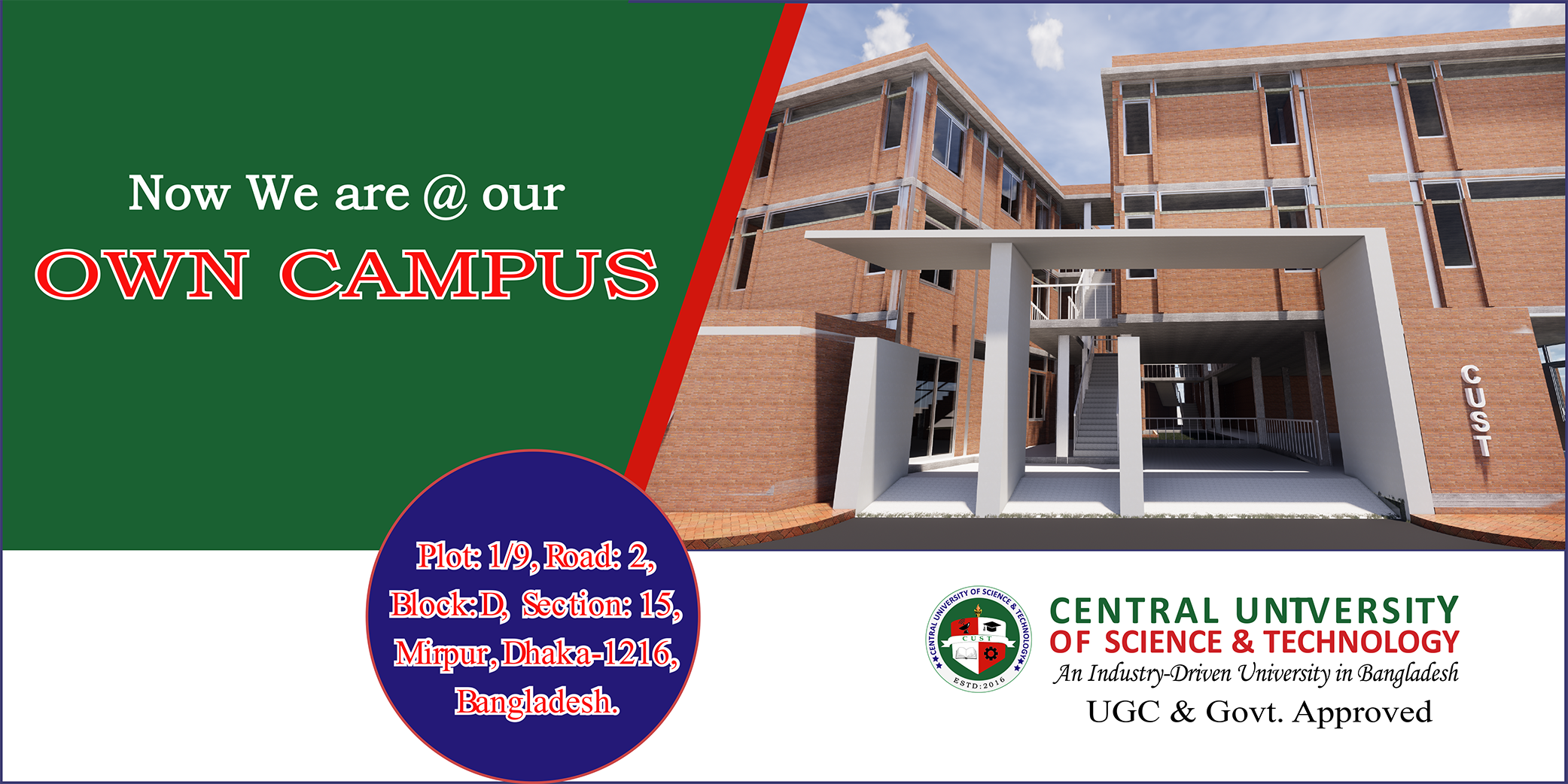 Central University of Science & Technology - First Technical University
